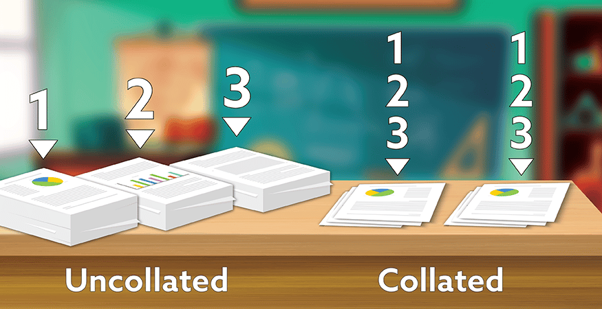 What Does Collate Mean When Printing?