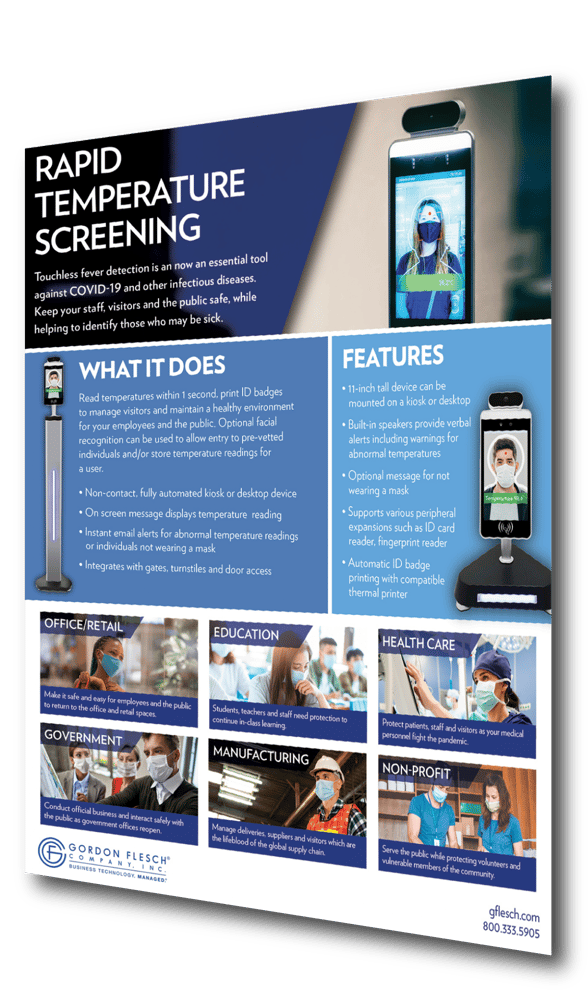 Rapid Temperature Screening Kiosks