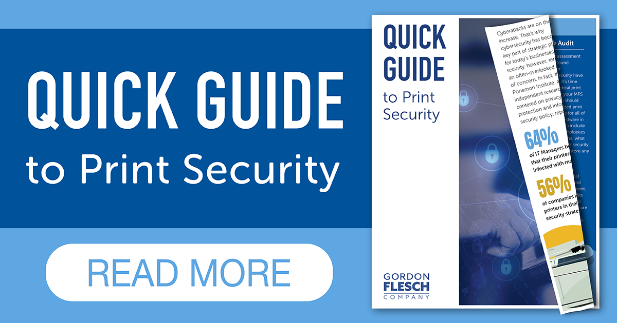 The Quick Guide to Print Security | GFC