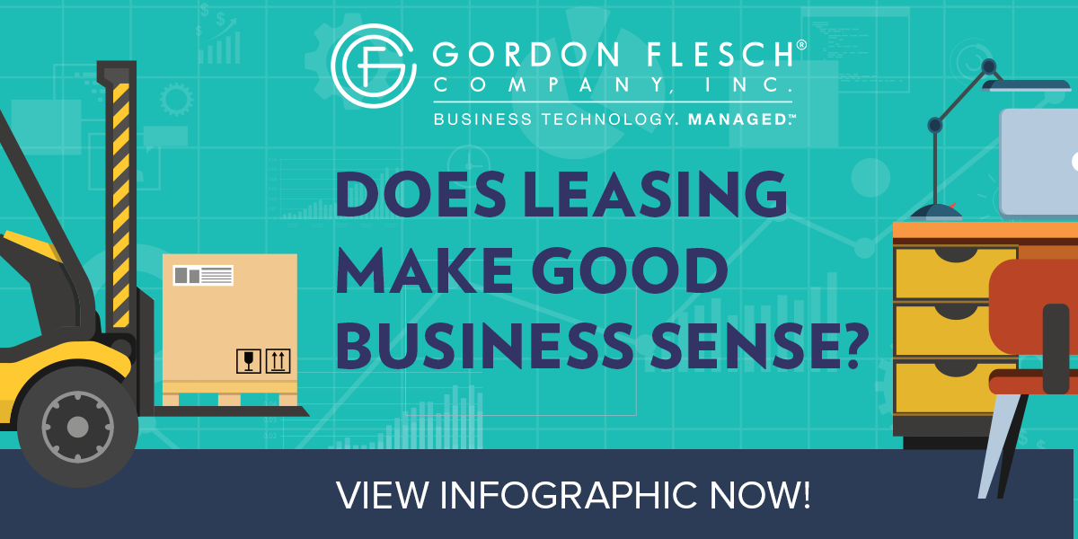 Business Equipment Leasing Infographic | Gordon Flesch Co.