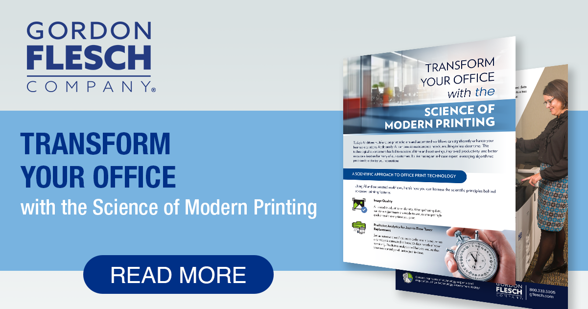 Transform Your Office with the Science of Modern Printing - Gordon ...