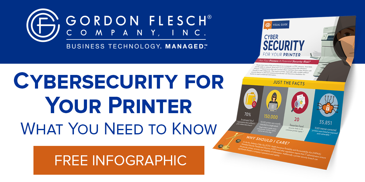 Cybersecurity For Your Printer – Download Infographic | GFC